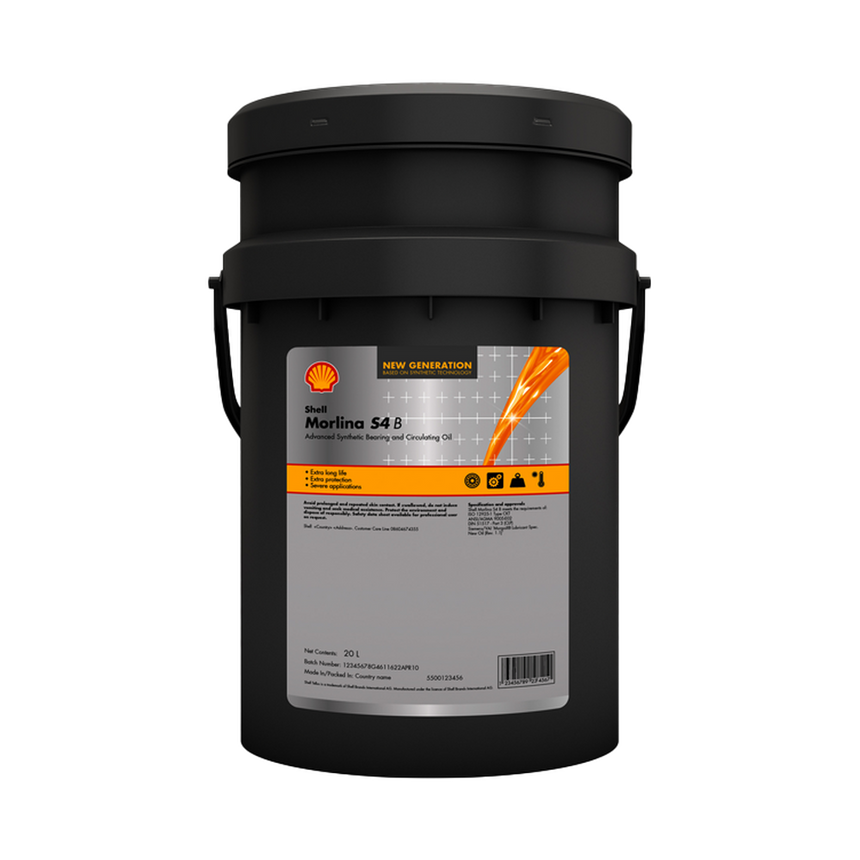 Shell Morlina S4 B 220 - 20L | 5 gallon - Quality Bearings Online