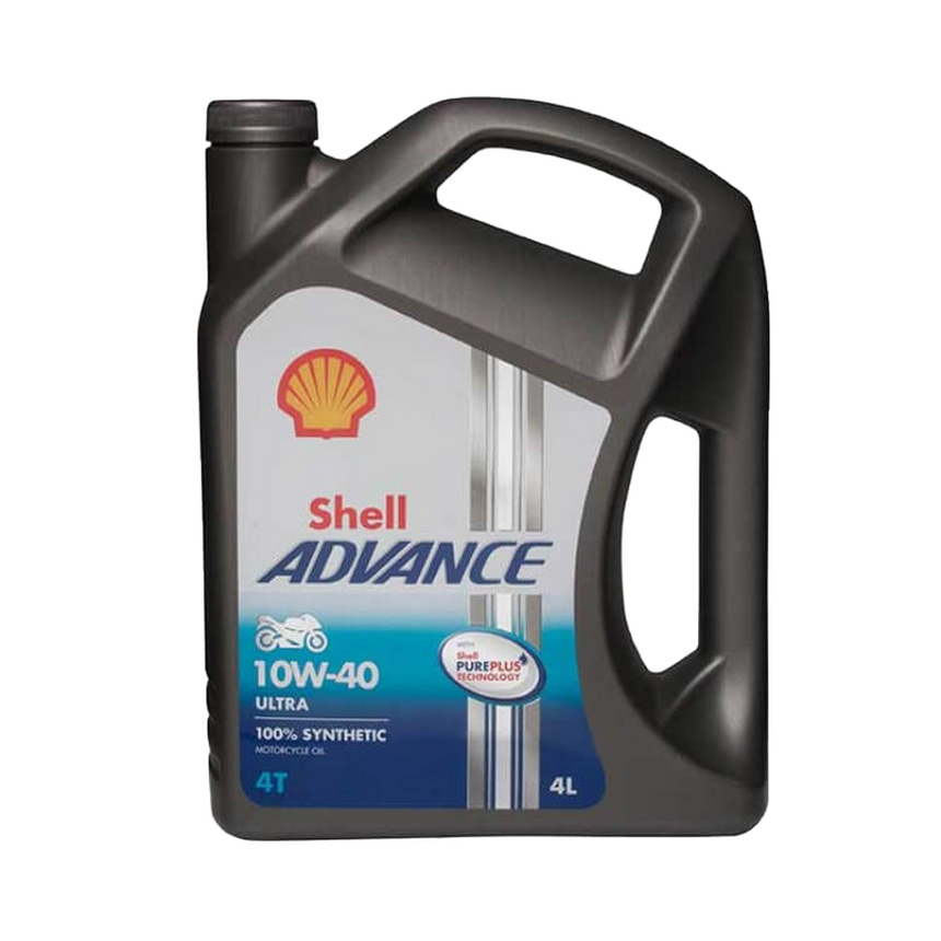 Shell Advance 4T Ultra 10W-40 - 4 x 4L - Quality Bearings