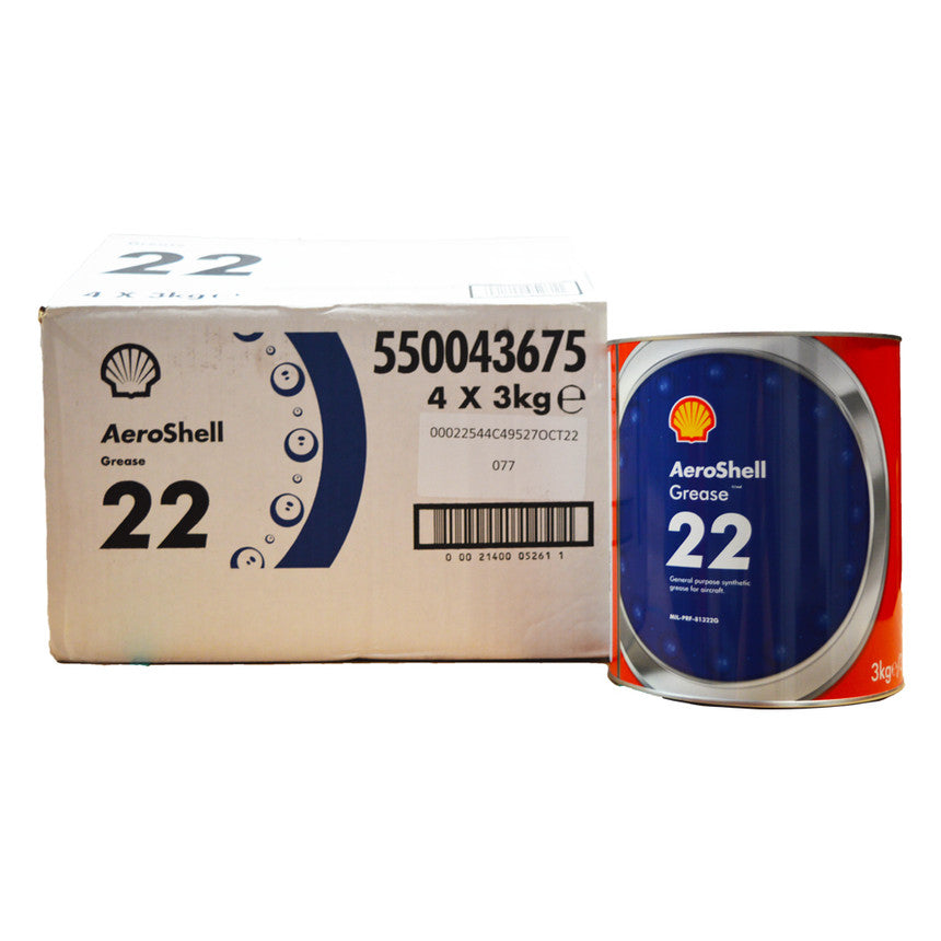 Aeroshell Grease 22 - 4 x 3Kg - Quality Bearings Online
